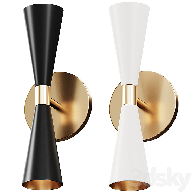 Milo Wall Sconce by Kalco Lighting - Wall light - 3D model