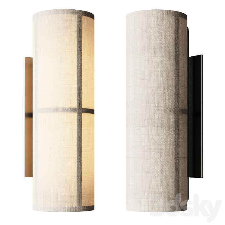 Hashira Wandlamp - Wall light - 3D model