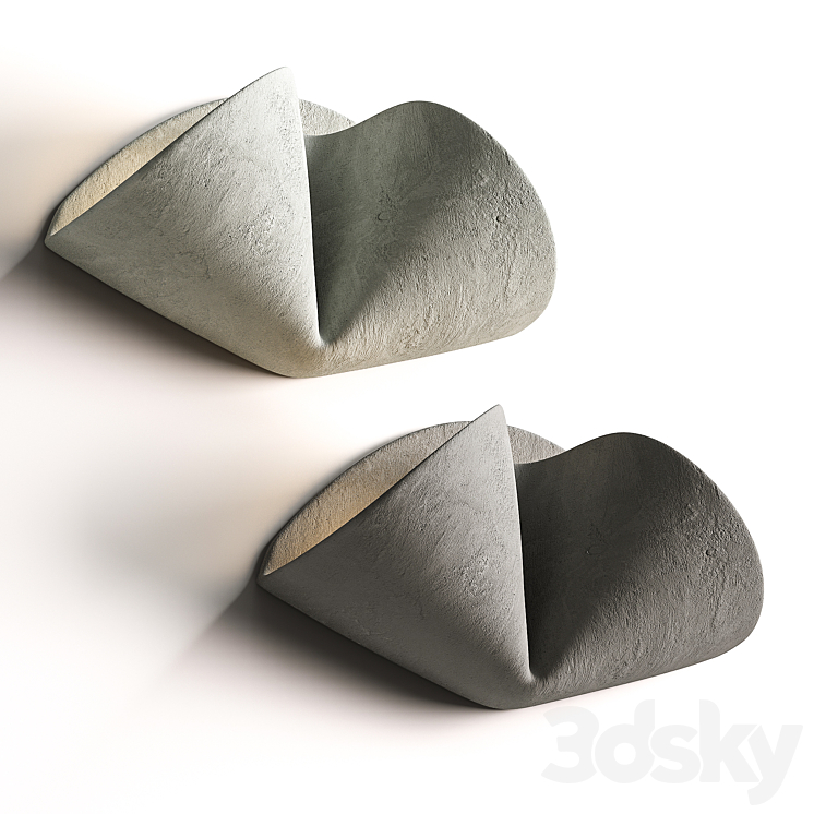 Shado Sconce - Wall light - 3D model