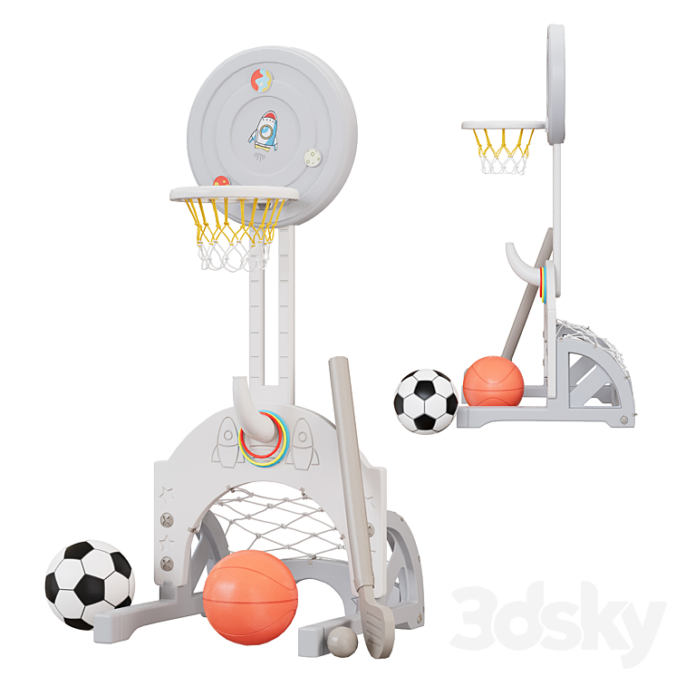 Basketball stand UNIX Kids UNIX Kids - Miscellaneous - 3D model