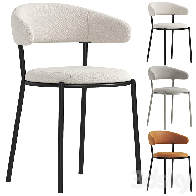 Hector Dining Chairs - Chair - 3D model