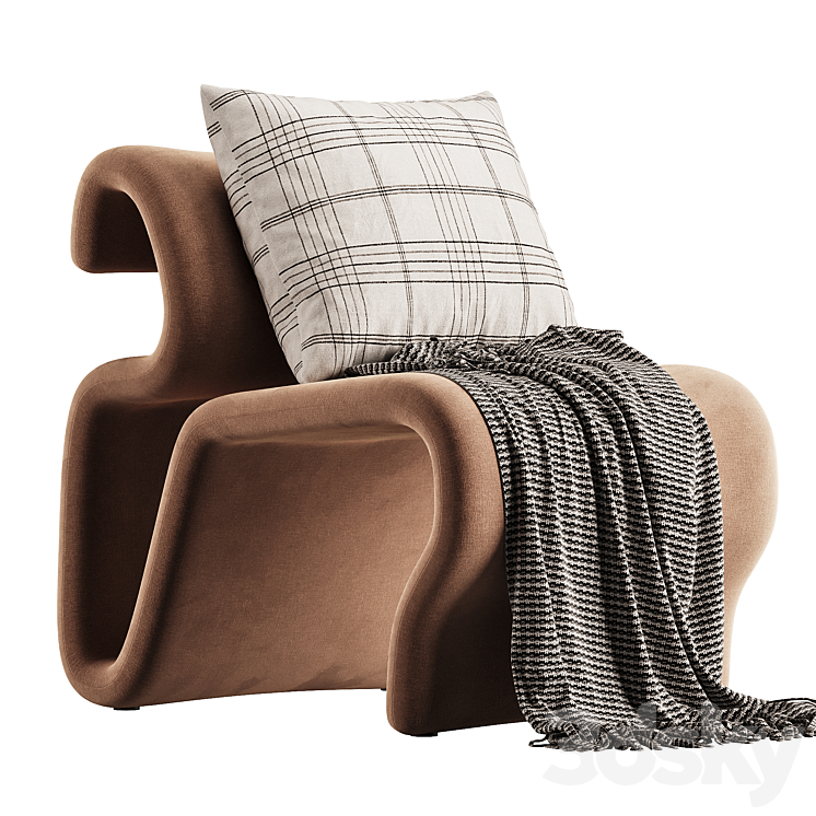 The Etcetera Easy Chair - Arm chair - 3D model