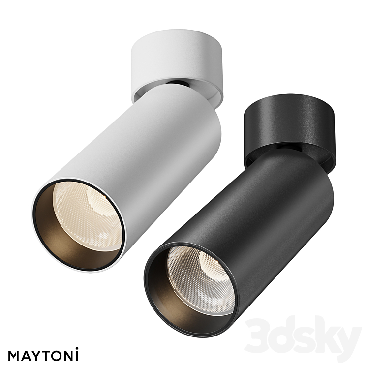 FOCUS LED ceiling light - Technical lighting - 3D model