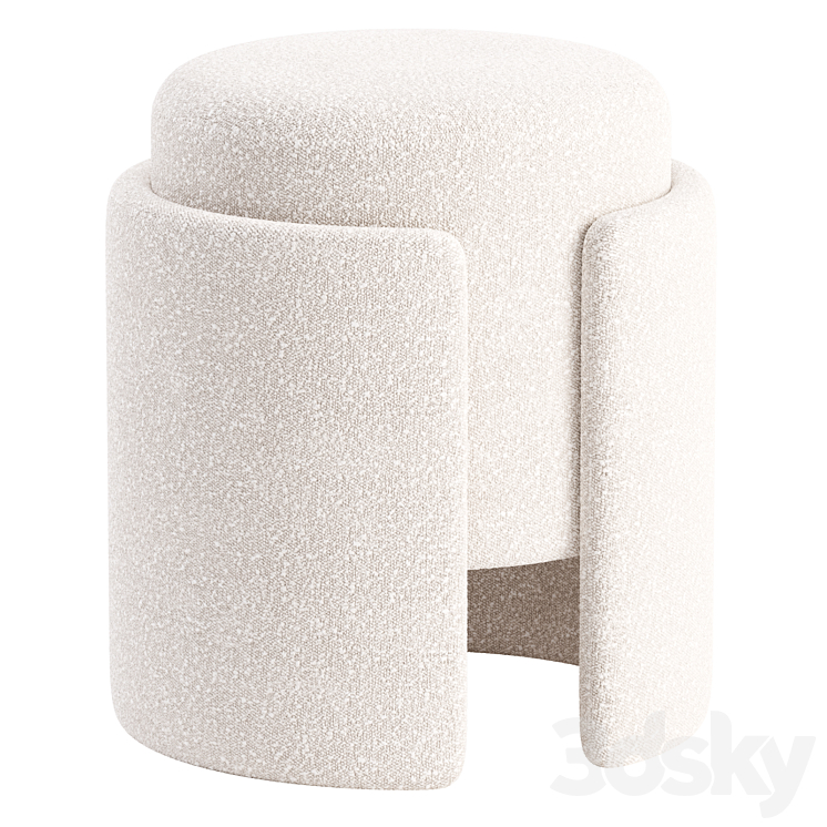 Make up Stool Poufs - Other soft seating - 3D model
