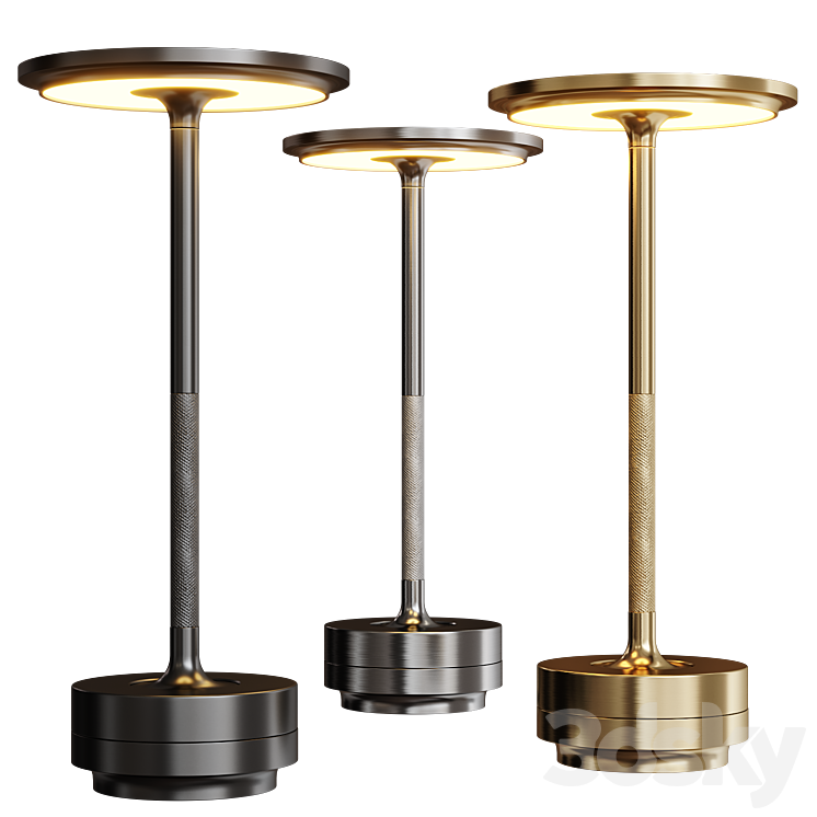 Ambientec Turn - Table lamp - 3D model