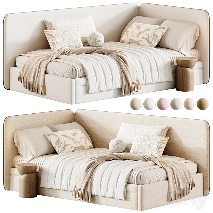 Bert children's bed - Bed - 3D model
