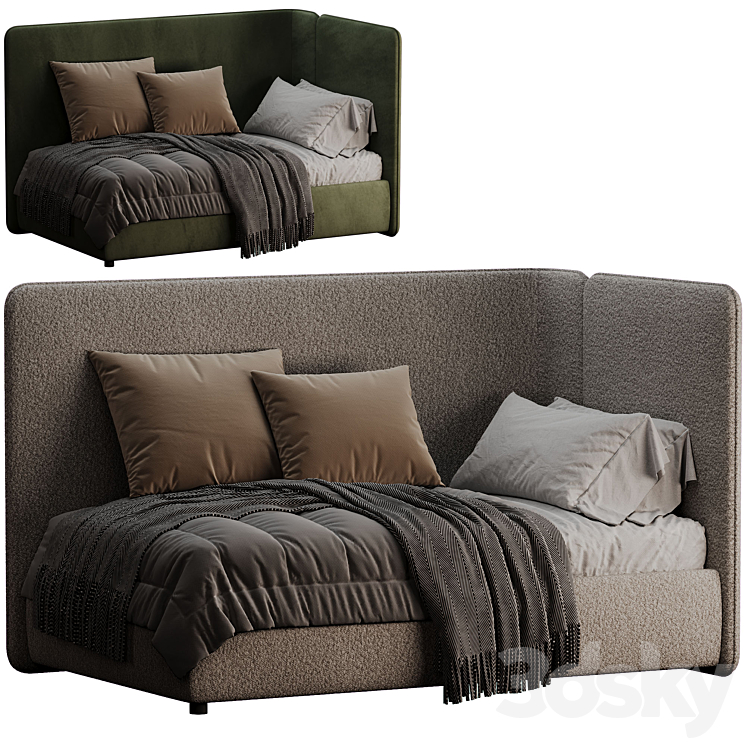 Nola's bed - Bed - 3D model