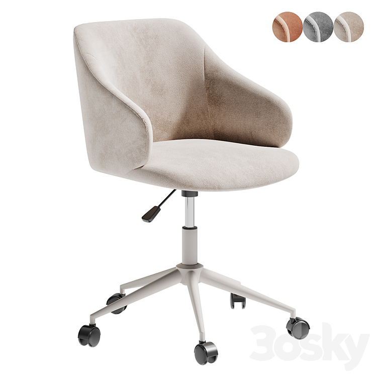 Einara Office Chair by Kave Home - Office furniture - 3D model