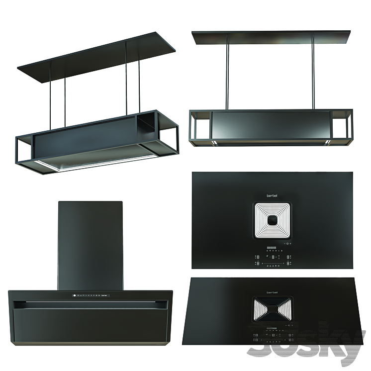 Barbal appliance set - Kitchen appliance - 3D model