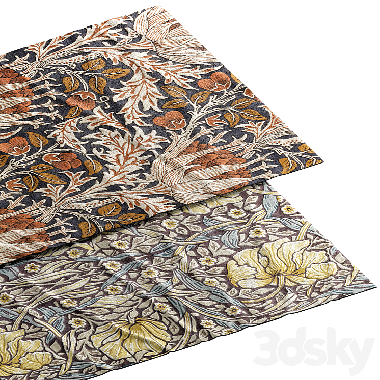 MORRIS & CO carpet - Carpets - 3D model