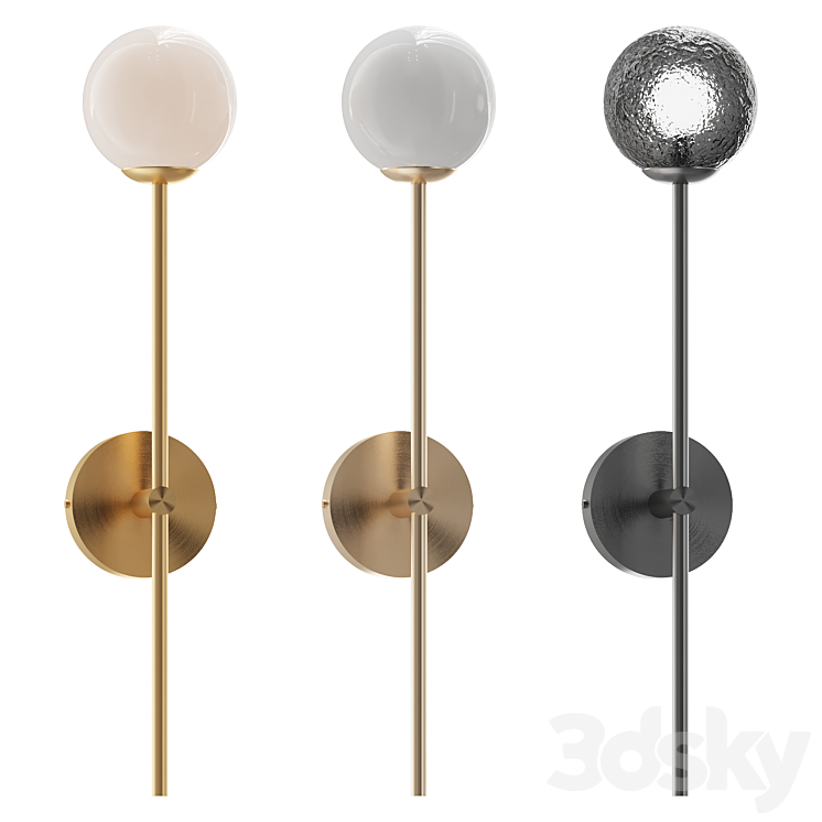 Chelso Minimalist Wall Light - Wall light - 3D model