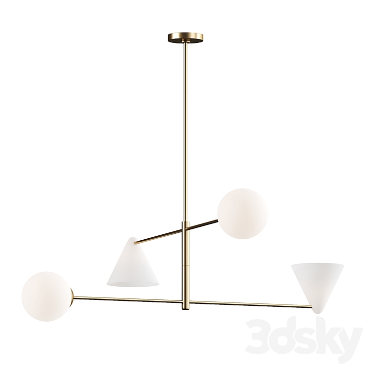 Cosmo XL Chandelier - Pendant light - 3D model