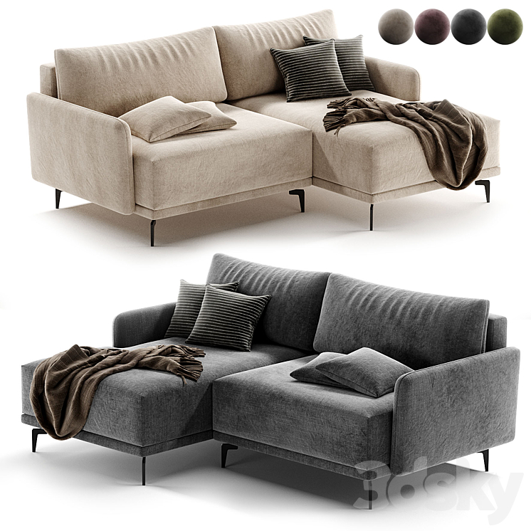 Archi Ekh Sofa by Skdesign - Sofa - 3D model