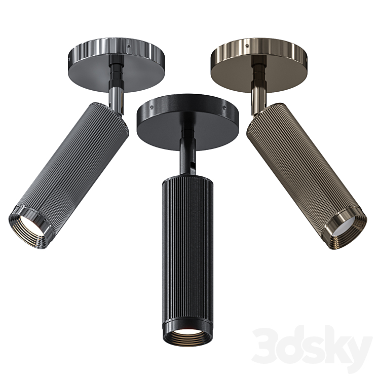 Spot Single Ceiling Light - Ceiling lamp - 3D model