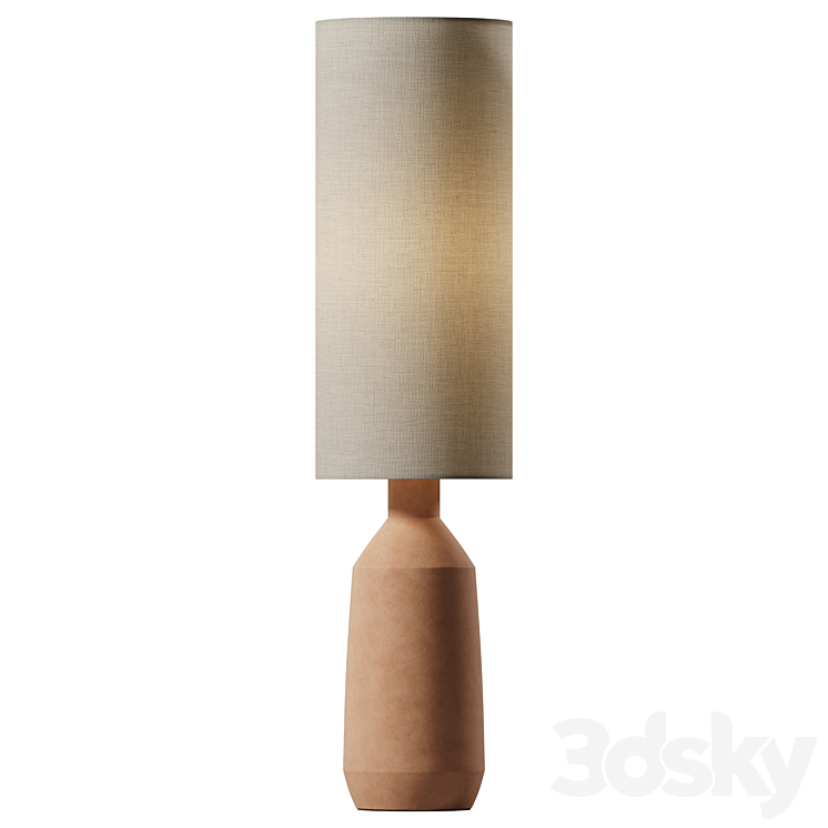 Brynn Terracotta Floor Lamp - Floor lamp - 3D model