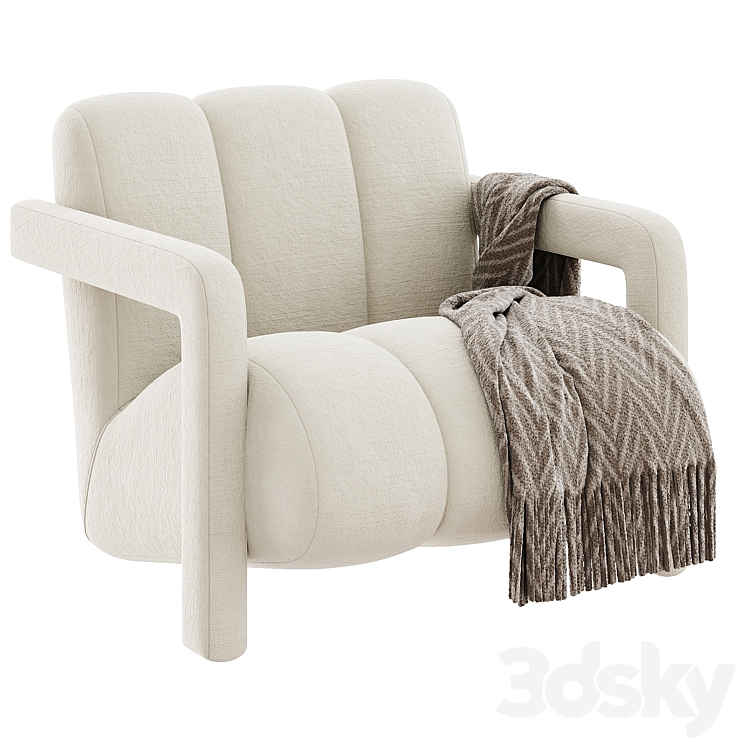 Nysia Armchair - Arm chair - 3D model
