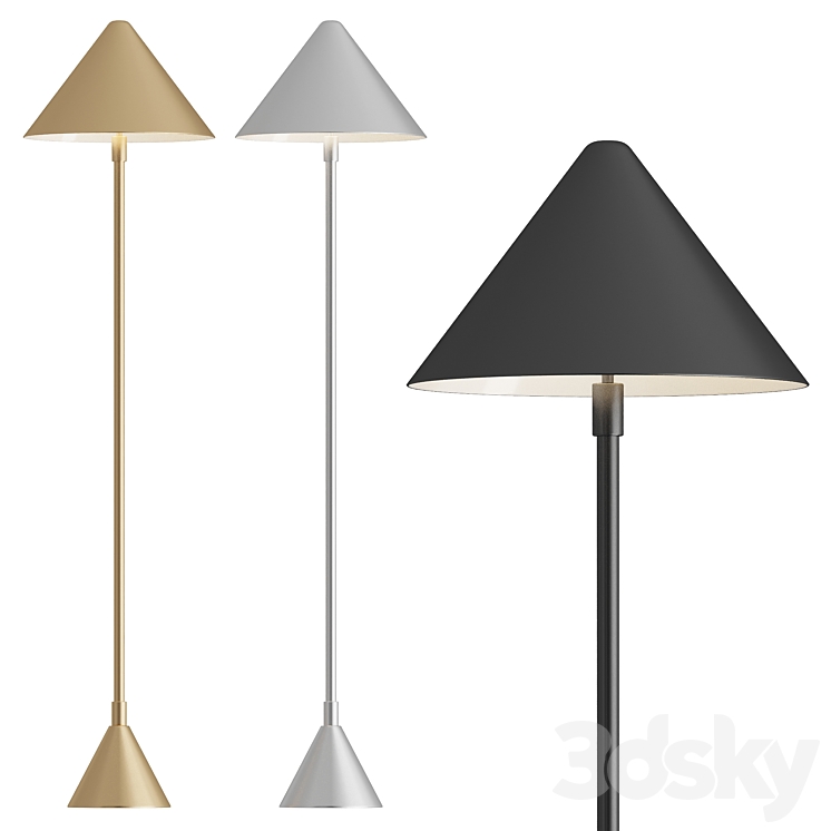 SALMA Rechargeable Floor Lamp - Floor lamp - 3D model