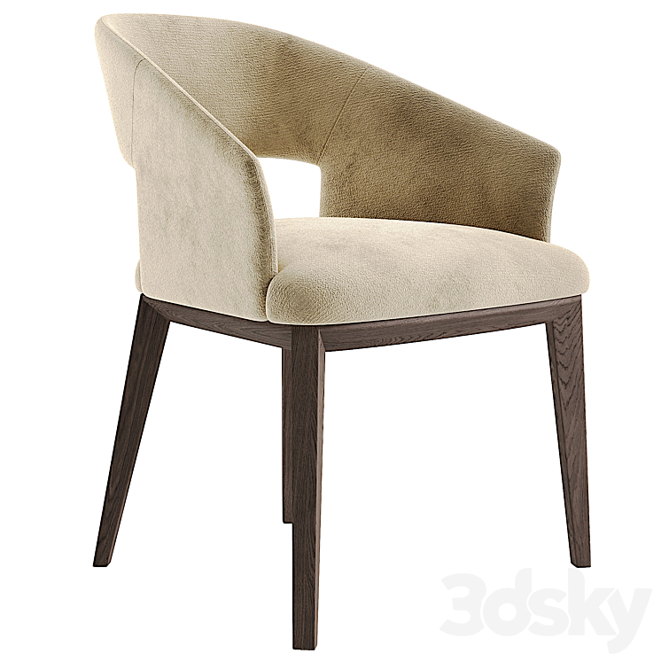 Jermain Dining Chair - Chair - 3D model