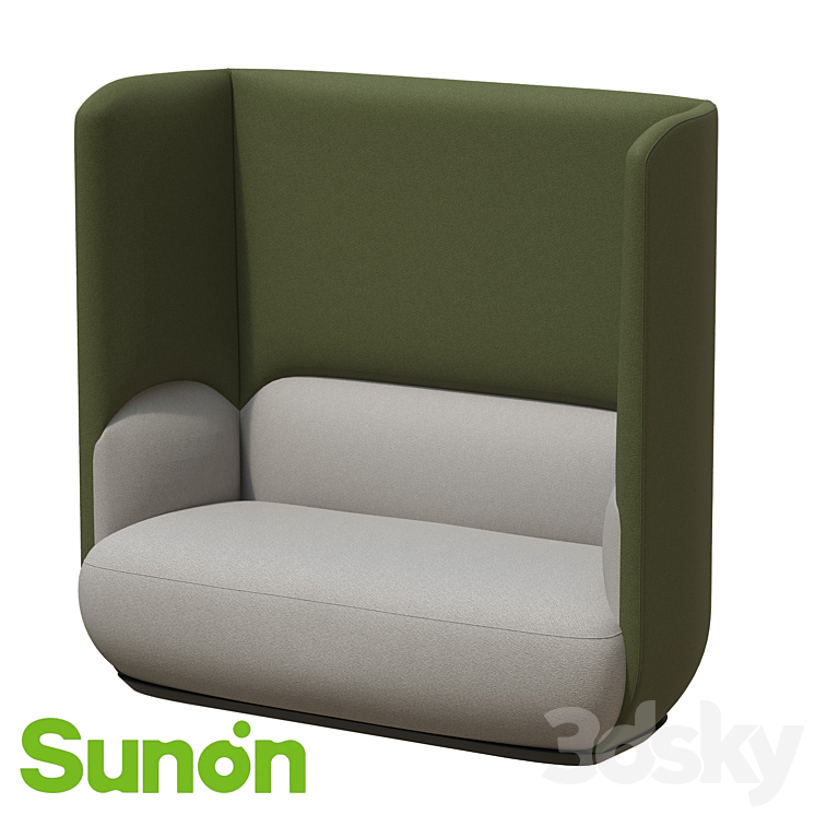 OM Sofa ST38.2.MR - Sofa - 3D model