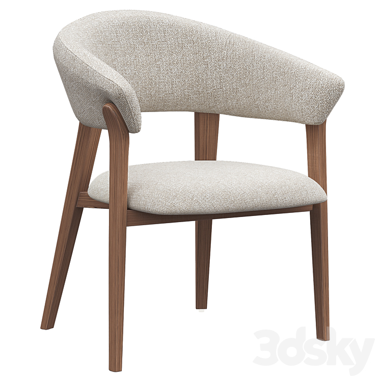 Erin, dining chair - Chair - 3D model