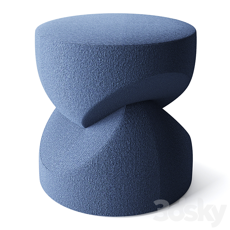 Mink pouf from "PODHOZHU" - Other soft seating - 3D model