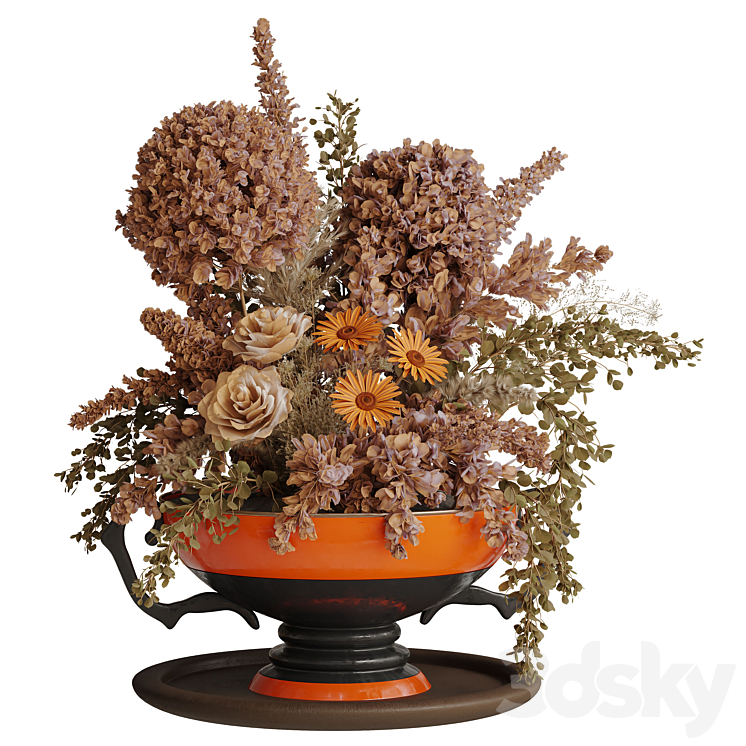 Bouquet of flowers set 100 - Bouquet - 3D model