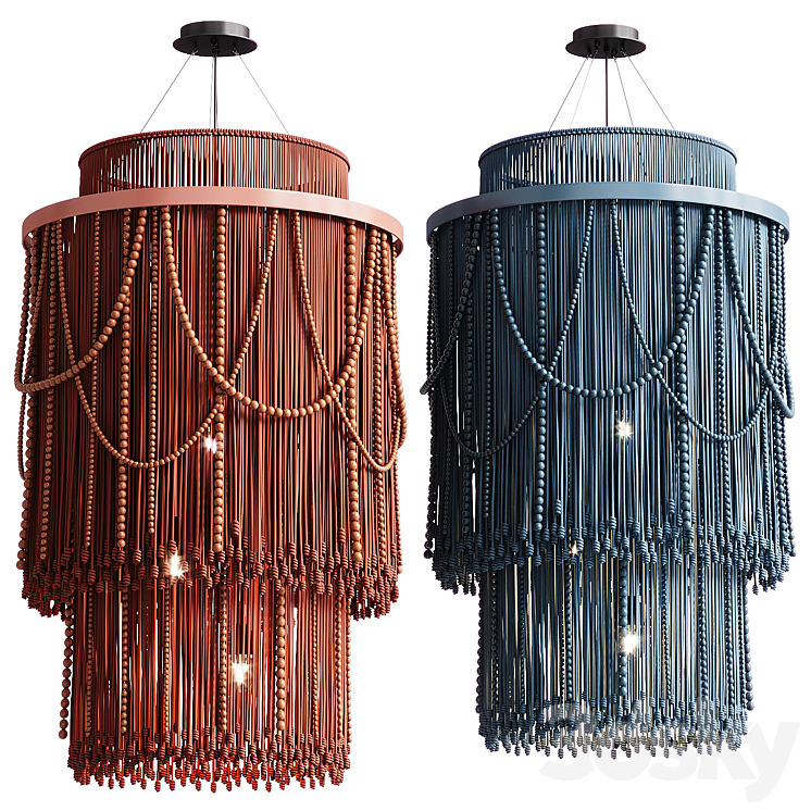 Cascade Difene Edl-Light - Pendant light - 3D model