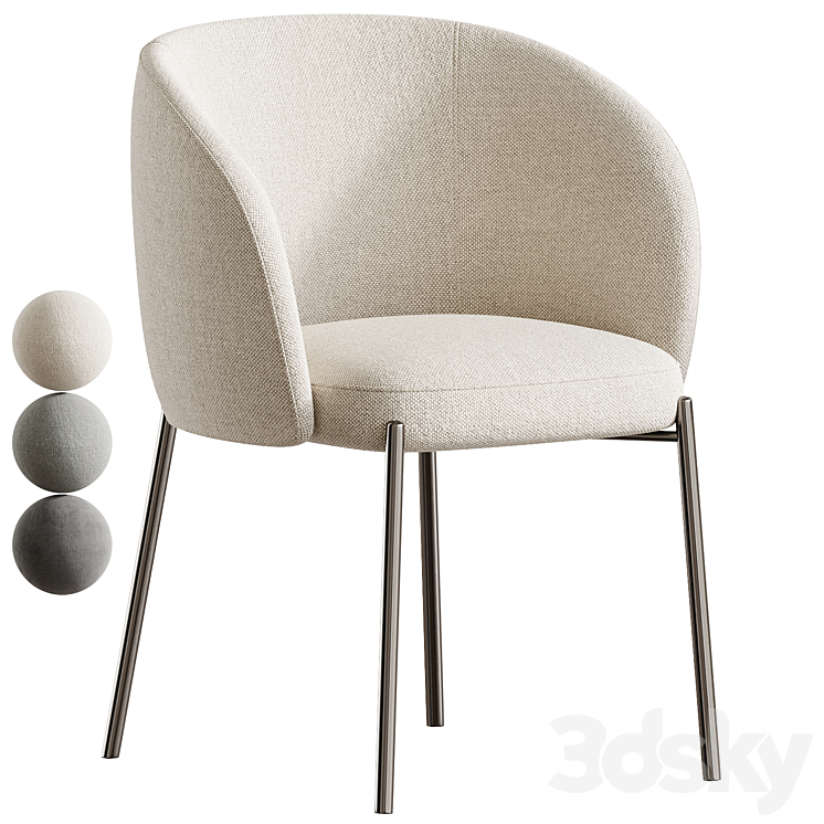 Dining chair - Chair - 3D model