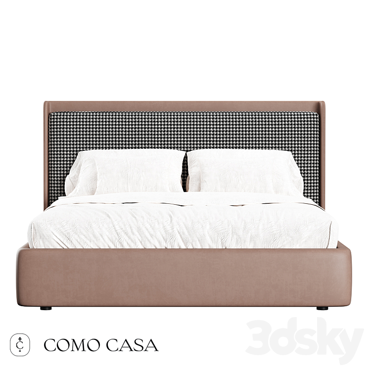 Rovigo area bed from Como Casa - Bed - 3D model