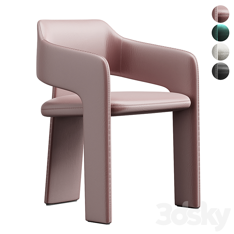 Rochester Chair by Visionaire - Chair - 3D model