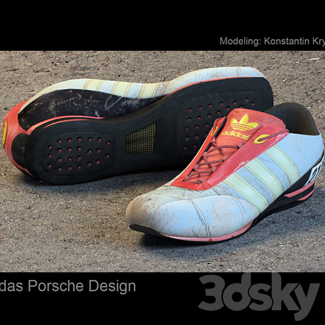 adidas Porsche design 3D Max - 3DMAXTER