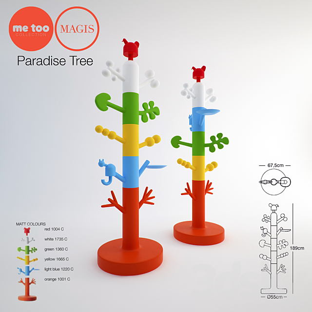 Magis Me Too _ Paradise tree 3D Max - 3DMAXTER