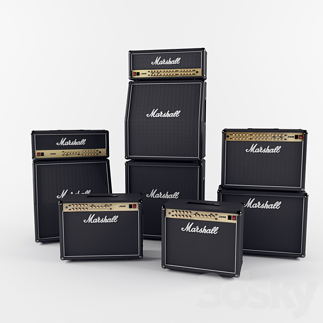 Marshall JVM Series 3D Max - 3DMAXTER