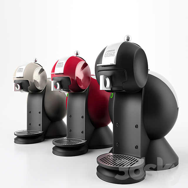 Nescafe Dolce Gusto Krups 3D Max - 3DMAXTER