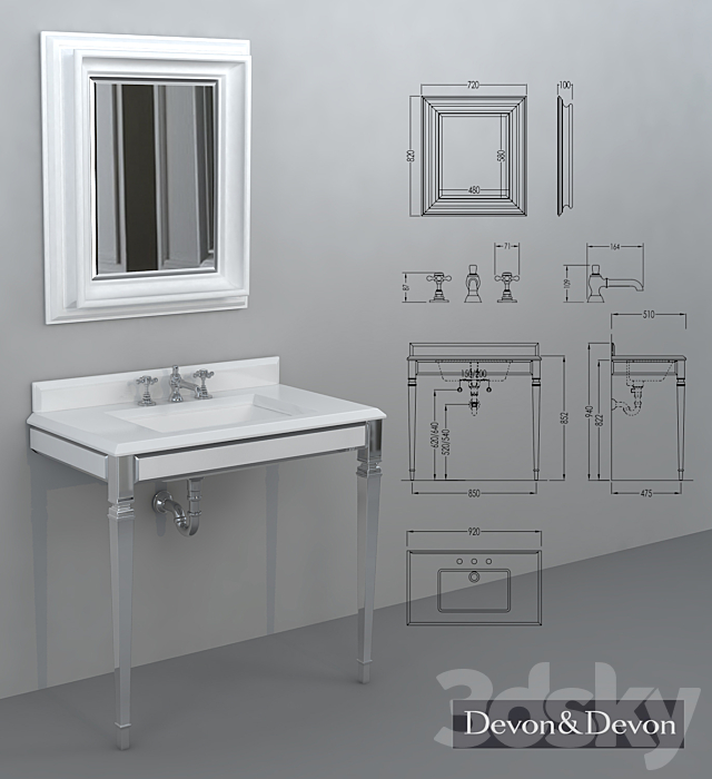 Furniture Devon&Devon 3D Max - 3DMAXTER