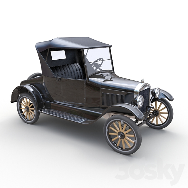 Ford Model T 3D Max - 3DMAXTER