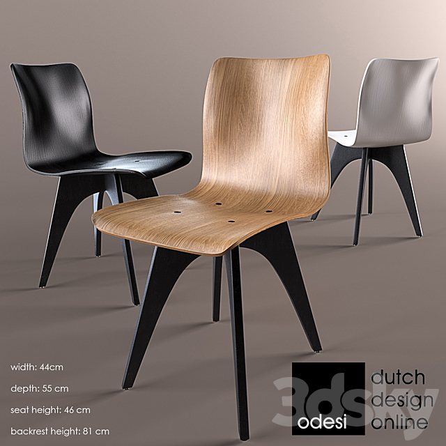 ODESI WAVE chair 3D Max - 3DMAXTER