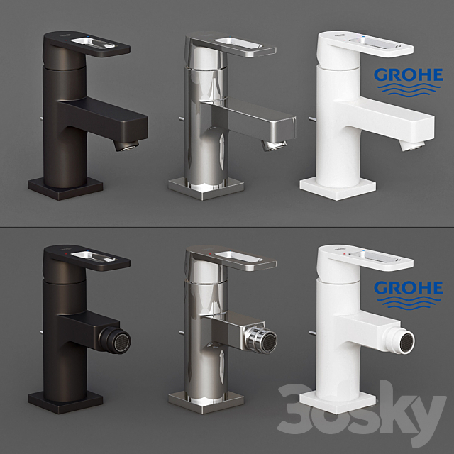 Faucets GROHE Quadra 3D Max - 3DMAXTER