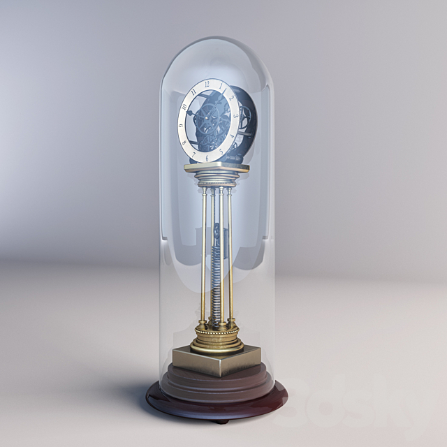 19th C. French Column Spring 3D Max - 3D Max Master