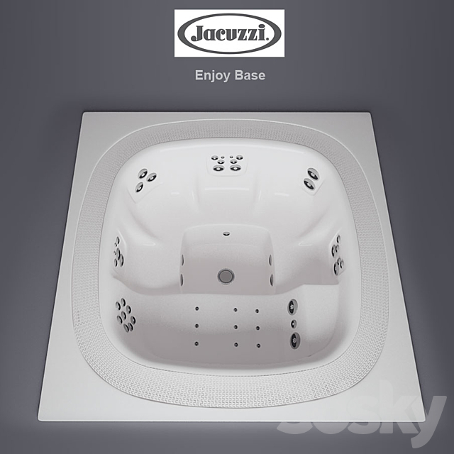 Jacuzzi Enjoy Base 3D Max - 3DMAXTER
