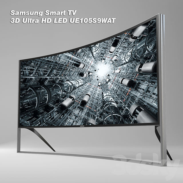 Samsung Smart TV 3D Ultra HD LED UE105S9WAT 3D Max - 3DMAXTER