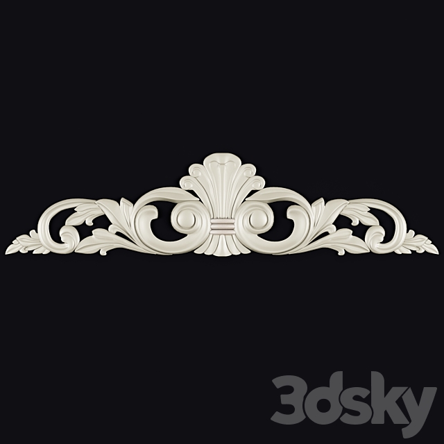 Decor horizontal 0832 3D Max - 3DMAXTER