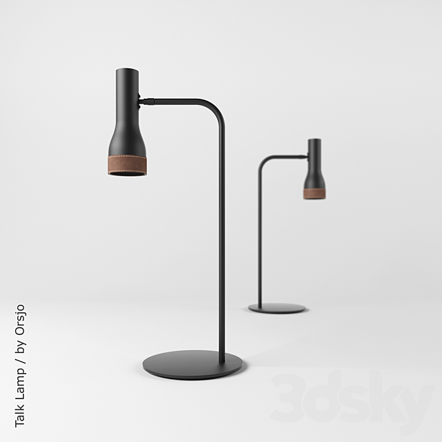 Talk Table Lamp by Orsjo 3D Max - 3DMAXTER