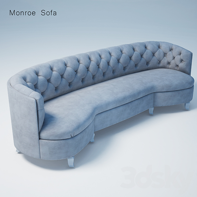 Monroe Sofa 3D Max - 3DMAXTER