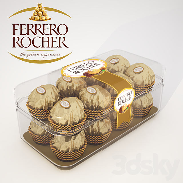 Ferrero Rocher 3D Max - 3DMAXTER