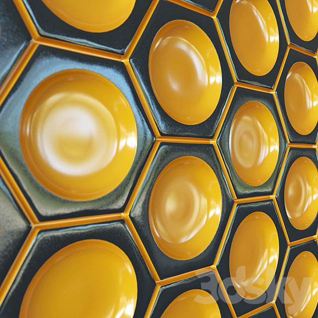 Leto FAVO 0028 3D Panel 3D Max - 3DMAXTER