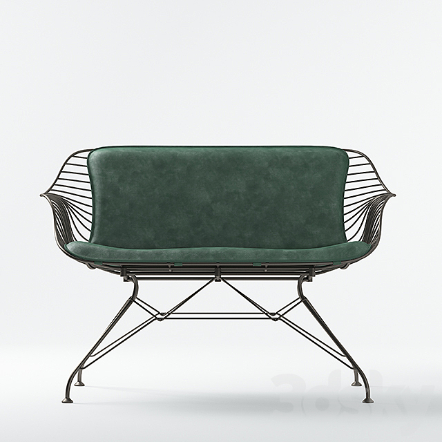 wire lounge sofa 3D Max - 3DMAXTER