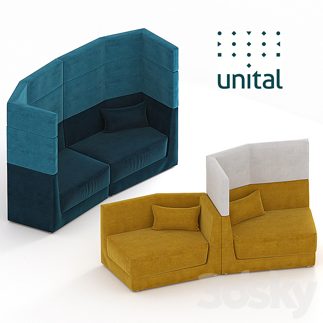 Unital. Element. Sofa 3D Max - 3DMAXTER