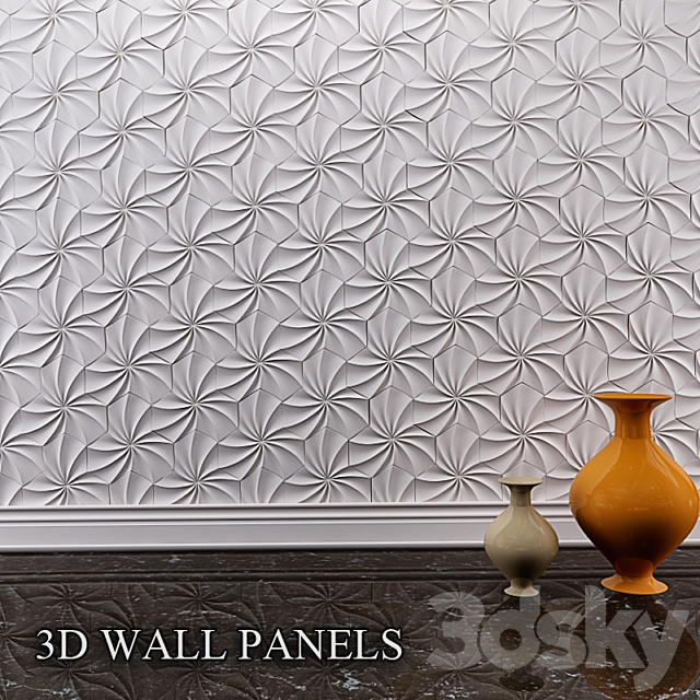 3d wall panels 3D Max - 3DMAXTER
