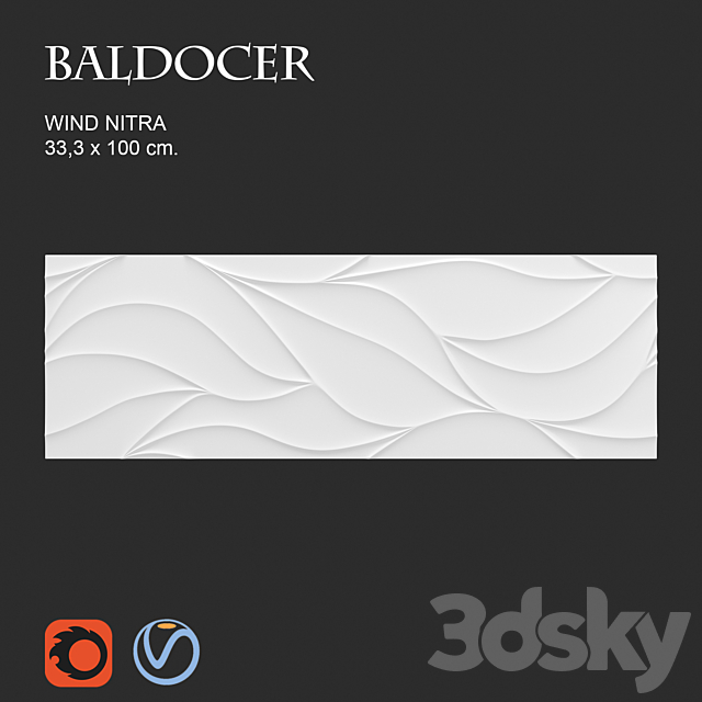 Ceramic Tile Wind Nitra 3D Max - 3DMAXTER